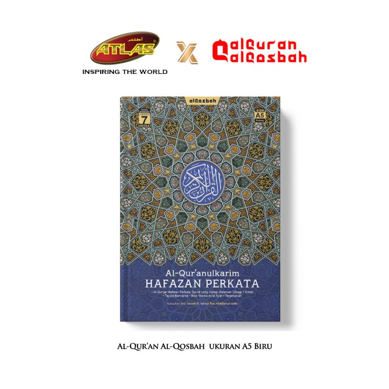 Al-quran Hafazan Word A5 Blue | Shopee Philippines