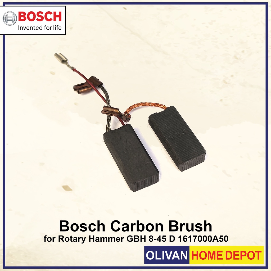 BOSCH Replacement Sparepart Carbon Brush for Rotary Hammer GBH 8-45 D ...