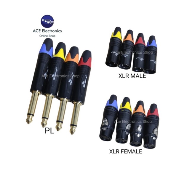 Broadway PL Mono/ XLR Male/ XLR Female Wire Connector (sold per piece ...