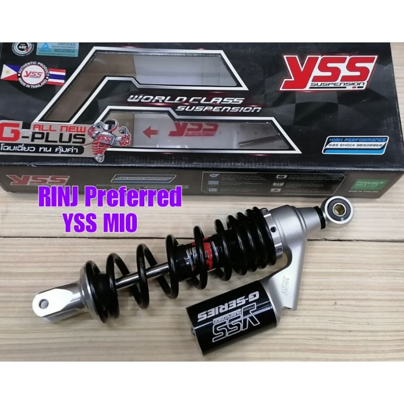 Yss G plus Rear Shock 300mm for mio beat fino | Shopee Philippines