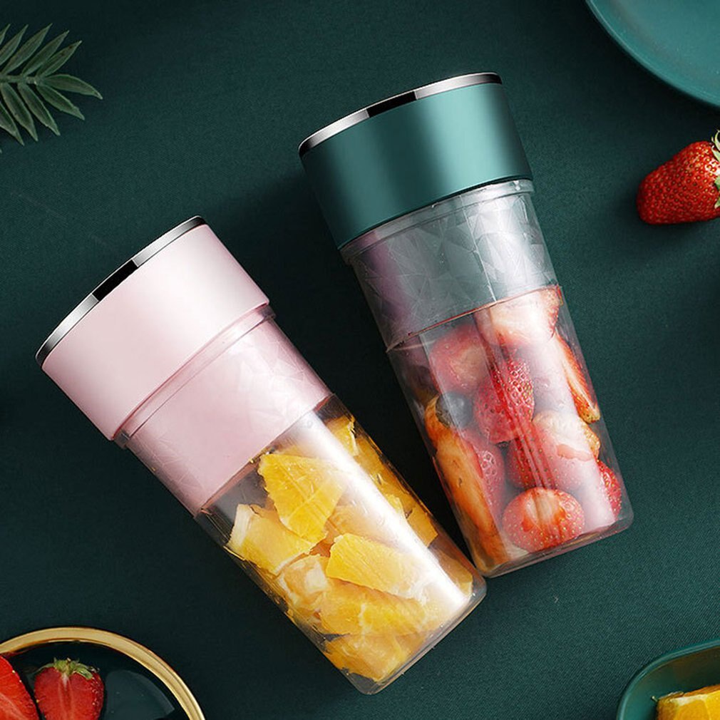 The New Juicer Four-blade Portable Usb Rechargeable Mini Juicer Cup ...