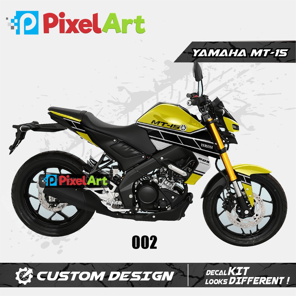 Yamaha MT-15 FULL BODY PREMIUM QUALITY MOTORCYCLE DECAL STICKER ...