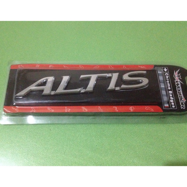 Toyota Altis Car Emblem | Shopee Philippines
