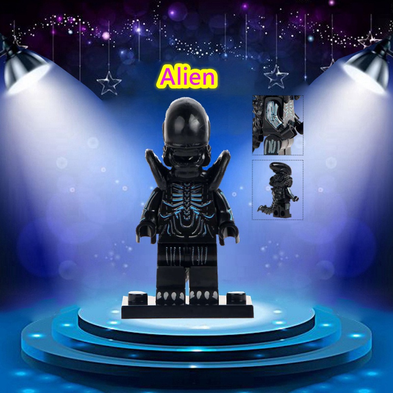Alien vs Predator Building Blocks Toys For Children Minifigures ...