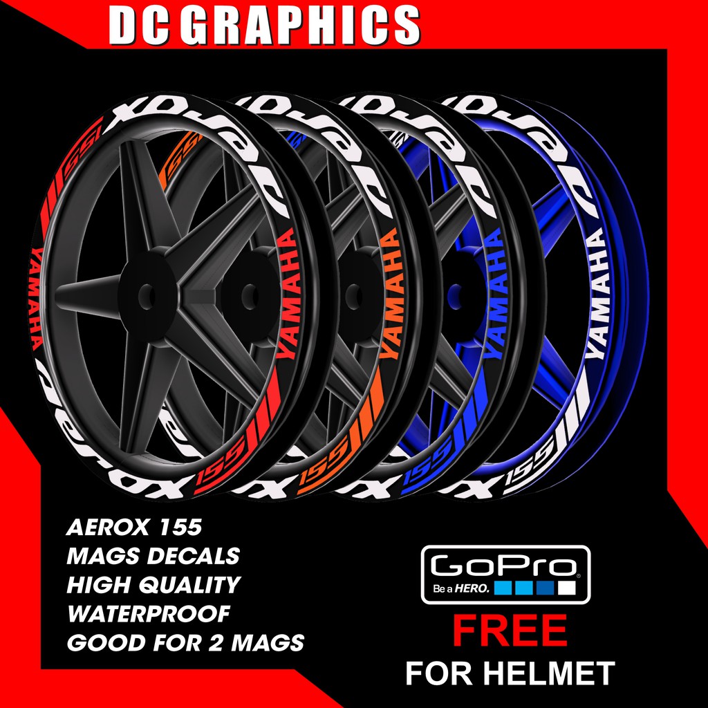 AEROX 155 MAGS DECALS | Shopee Philippines