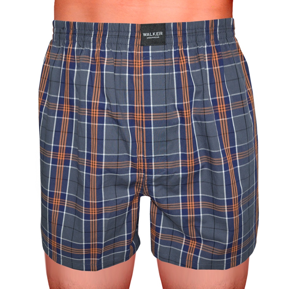 Walker Boxer Checkered Shorts Premium Cotton Comfort ( Single Pack ...
