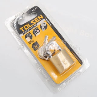 Tolsen Industrial Brass Padlock Rustproof Interior [ONLINE EXCLUSIVE ...