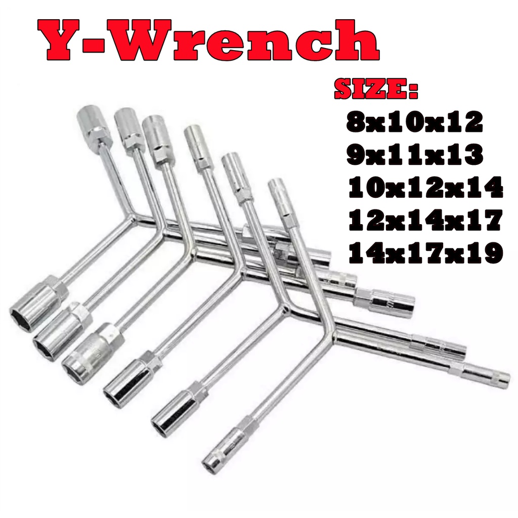 Y-Shaped Socket Wrench /Triangle Socket Wrench Long | Shopee Philippines