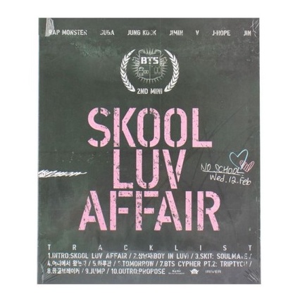 OOS BTS - 2nd Mini Album - Skool Luv Affair SLA Regular Unsealed ...