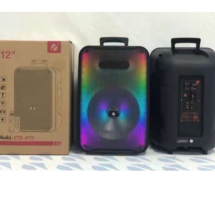 KTS-1575 12 inches Portable Wireless Karaoke Bluetooth Speaker with ...
