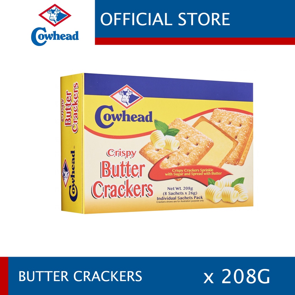 Cowhead Butter Cracker 208g x 1 | Shopee Philippines
