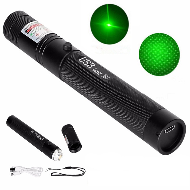 USB Laser 303 Gypsophila 301 single point green light red light purple ...