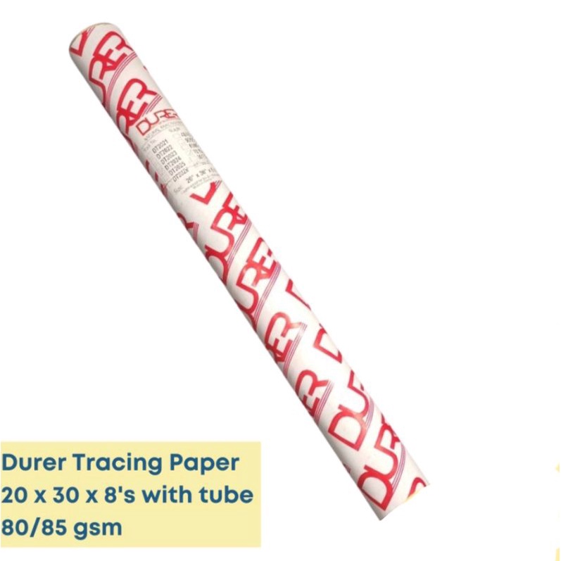 DURER TRACING PAPER 20X30 (W/Tube) | Shopee Philippines