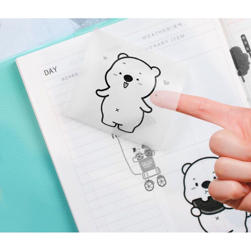 【Official Peripage A6】Translucent Sticker Paper from Official Original ...