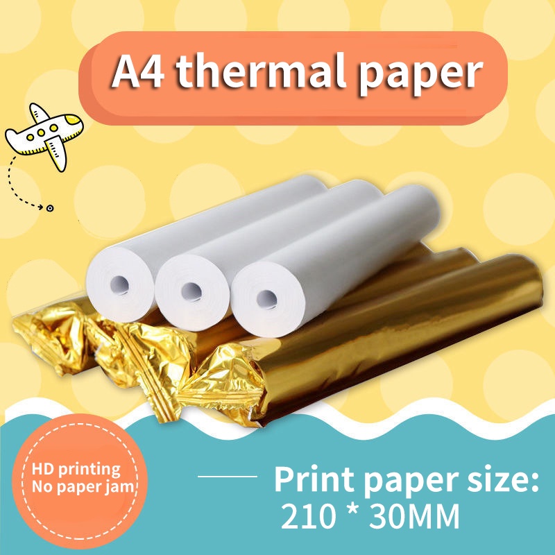 Thermal paper 210 x 30 Economical Thermal Paper Fax Roll A4 thermal ...