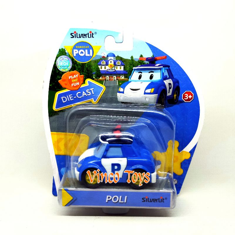 Diecast Robocar Poli Original Silverlit Musty Mini Benny Rody School B ...