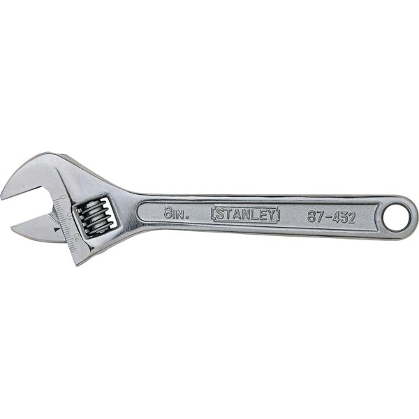 87-432 Stanley Adjustable Wrench 8inch 200mm | Shopee Philippines