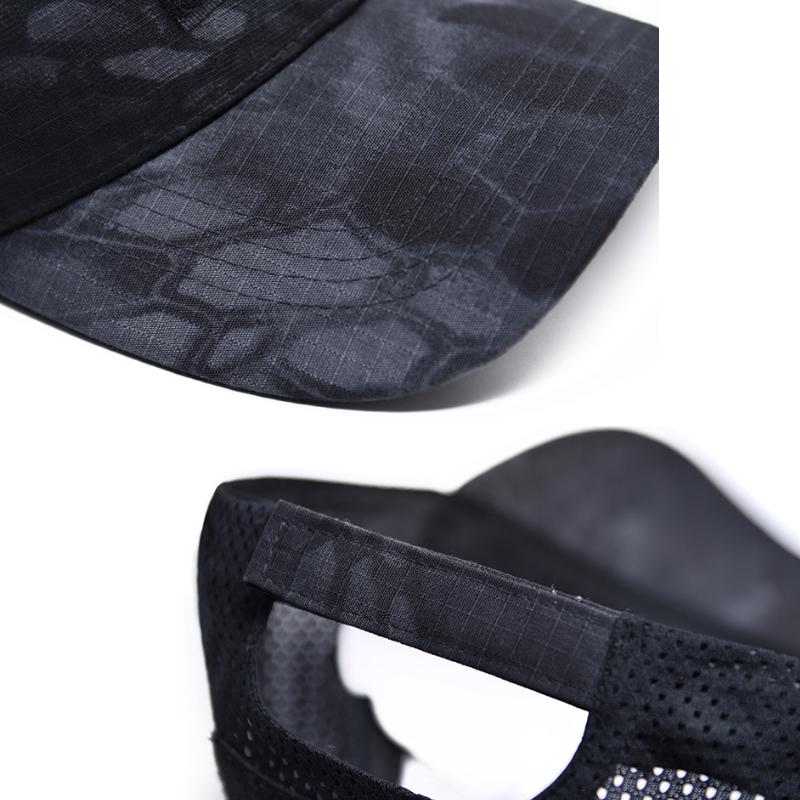 Summer Sports Cap Outdoor Sports Hat Training Camo Pattern Caps ...