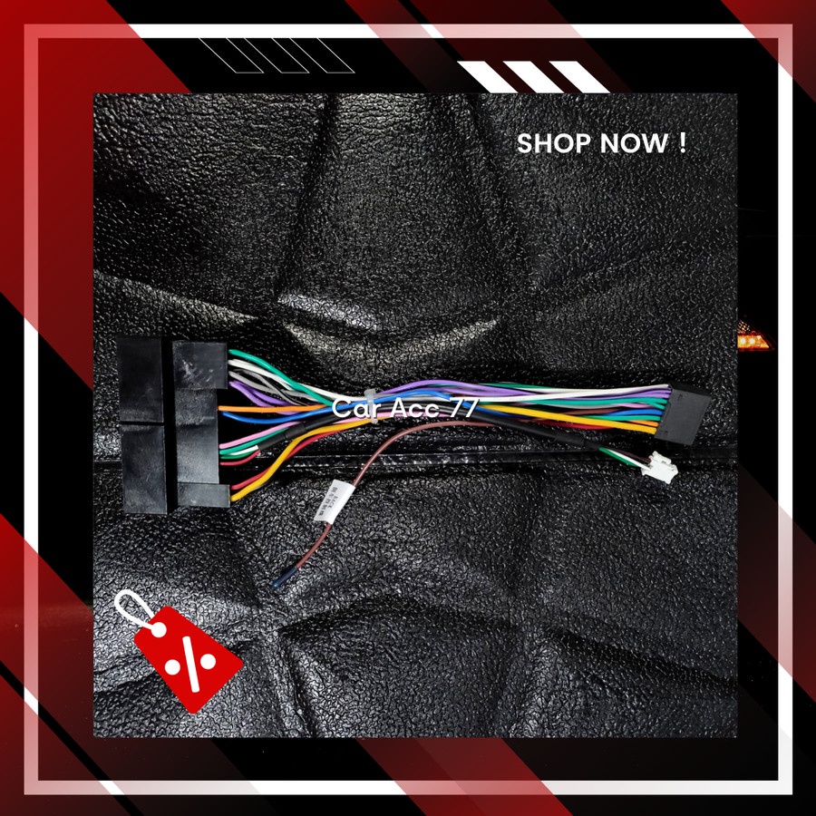 Hyundai Android 16pin Headunit Socket/Head Unit Socket Adapter Cable ...