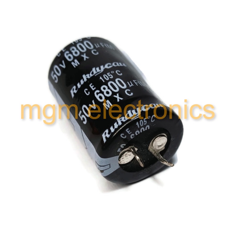 1pc. 4700uf 50v and 6800uf 50v Electrolytic Capacitor | Shopee Philippines