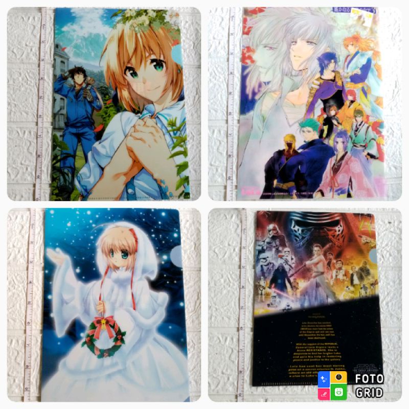 Assorted Anime Folder (Small Size) | Shopee Philippines