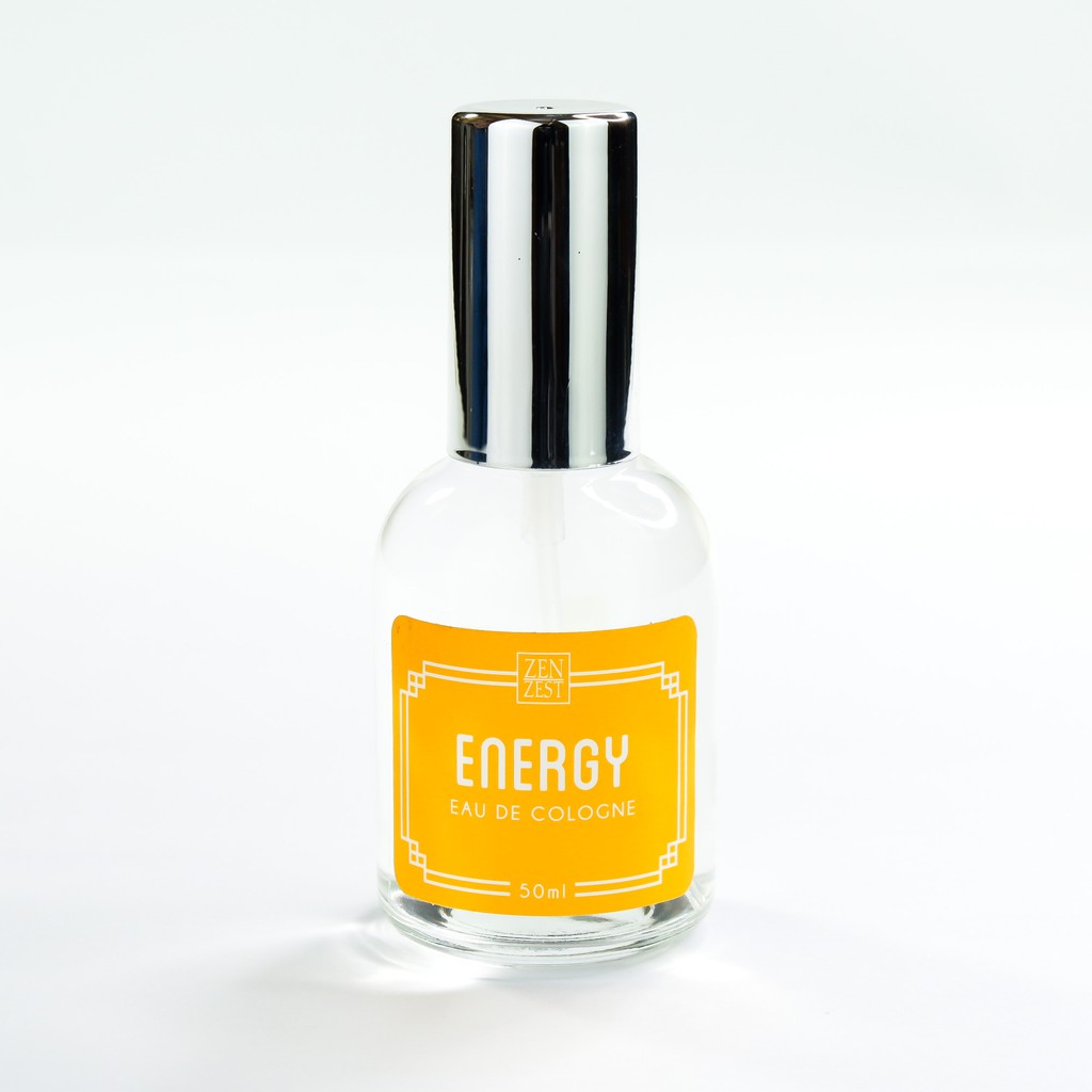 ENERGY 50ml Long lasting Fruity Fragrance Zen Zest Oil Based Eau De ...