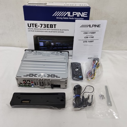 ALPINE UTE-73EBT DIGITAL MEDIA RECEIVER WITH ADVANCED BLUETOOTH ...