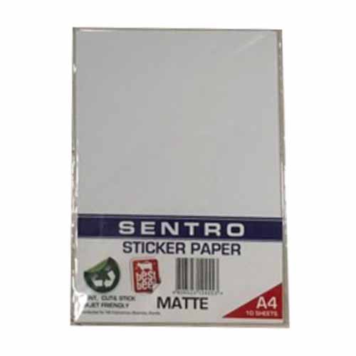 Sentro Sticker Paper A4 | Shopee Philippines