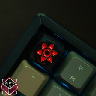 Naruto Sharingan Sasuke Mangekyo Keycap Mechanical Keyboard | Shopee ...