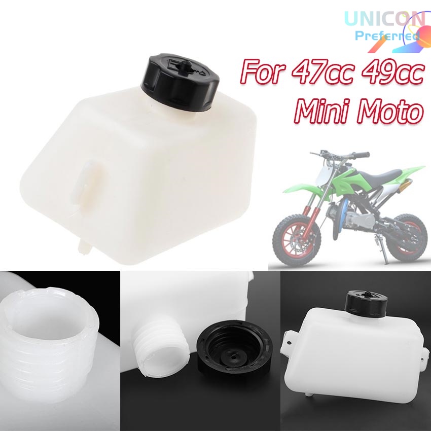 1L Plastic Petrol Fuel Tank for 47cc 49cc 2 Stroke Mini Moto Kids Dirt ...