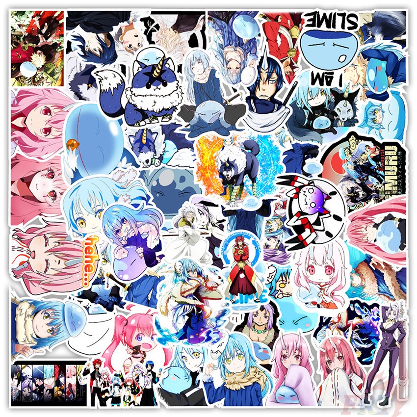 That Time I Got Reincarnated as a Slime Series 05 Stickers 50Pcs/Set ...