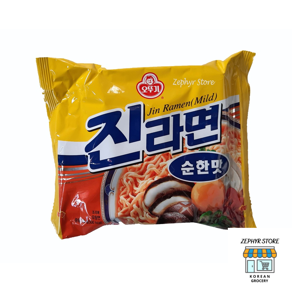 Ottogi Jin Ramen Pouch Mild 120g | Shopee Philippines