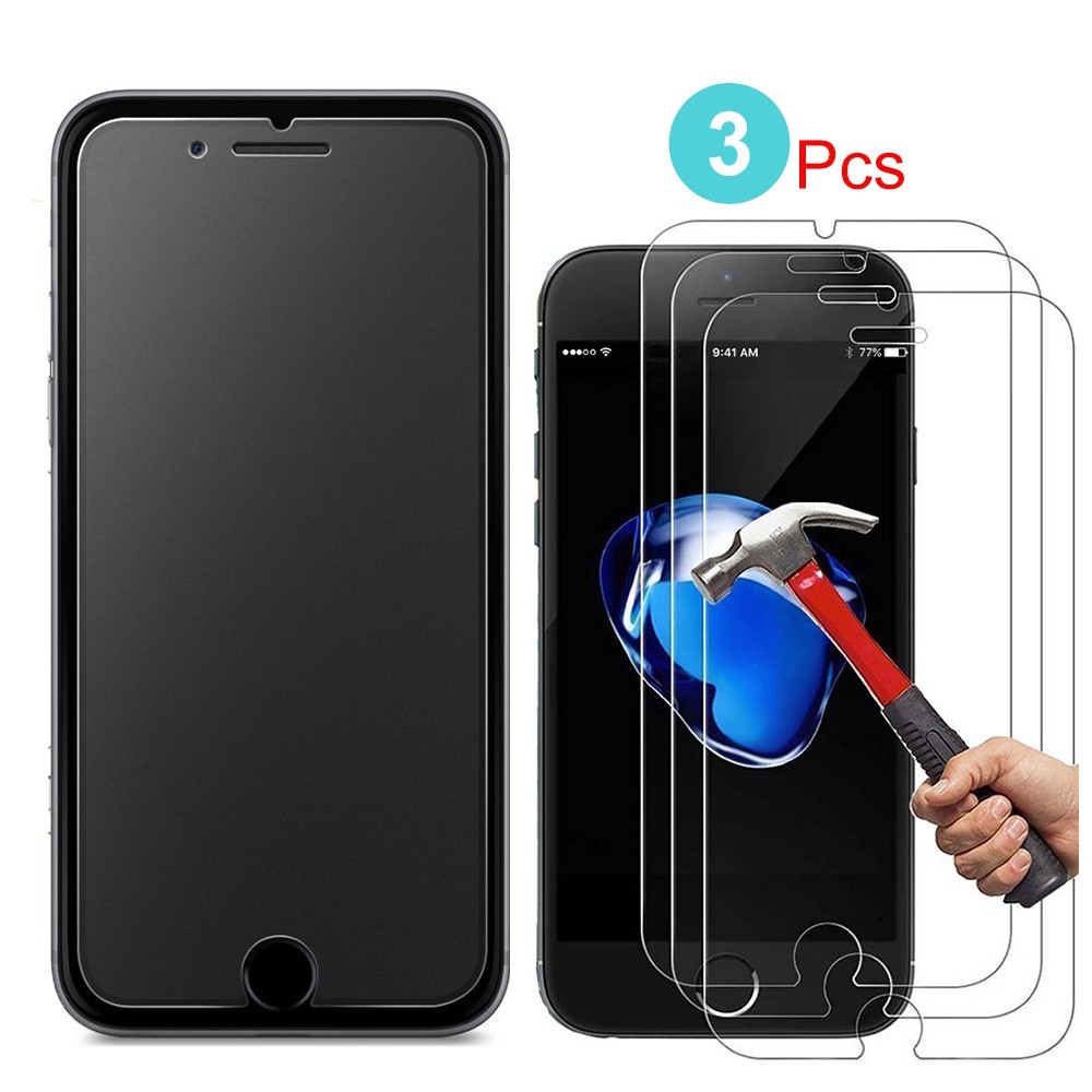 3Pcs Screen Protector Tempered Glass Compatible With iphone series ...