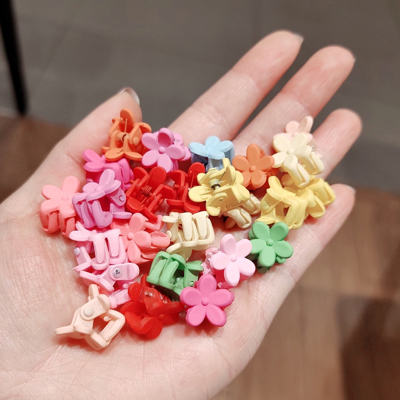 Fashion Small Fresh Flowers Catch Clip Cute Temperament Girl Hair Clip ...