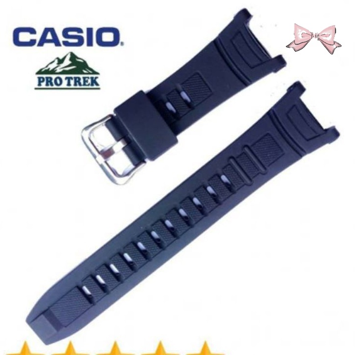 HITAM Casio Protrek PRW1500 PRW 1500 PRW-1500 Black Strap | Shopee ...