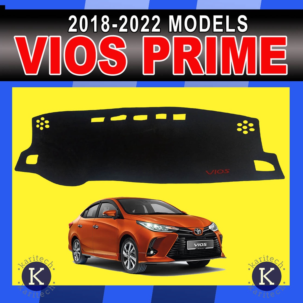 Dashboard Cover for Toyota Vios 2018 2019 2020 2021 2022 (Prime ...
