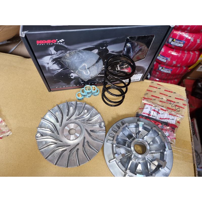 KOSO High-Performance Racing CVT Transmission Power Kit for Yamaha Nmax ...