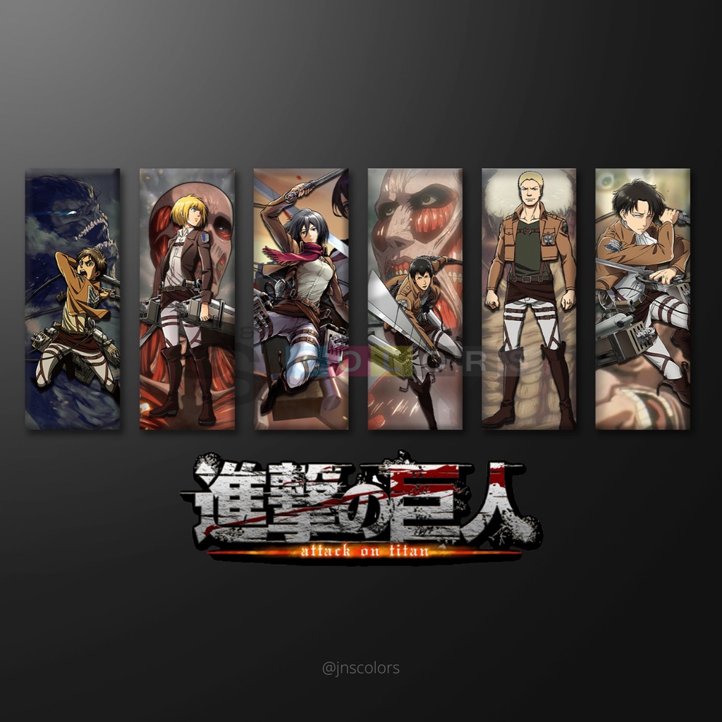 Attack on Titan Photo Tile Wall Decor | Shopee Philippines