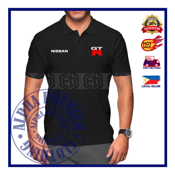 T Shirt Cotton Polo Nissan Skyline GTR R35 R34 T-Shirt Shirts ...