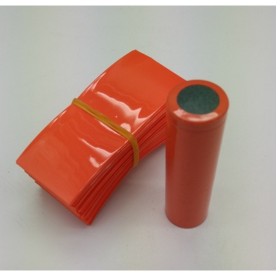 100pcs 18650 Battery Wrap Sleeve Heat Shrink Shrinkable Tube Insulated ...