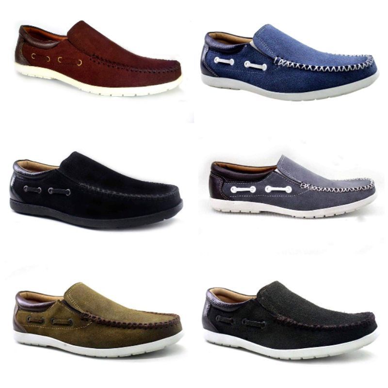 Ilakad Casual Shoes Mens' 'Genuine Leather Shoes | Shopee Philippines