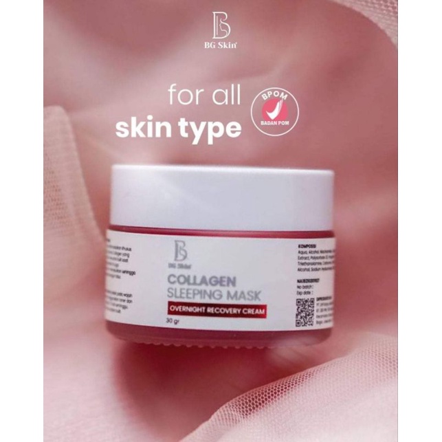 Collagen SLEEPING MASK (BG SKIN) | Shopee Philippines