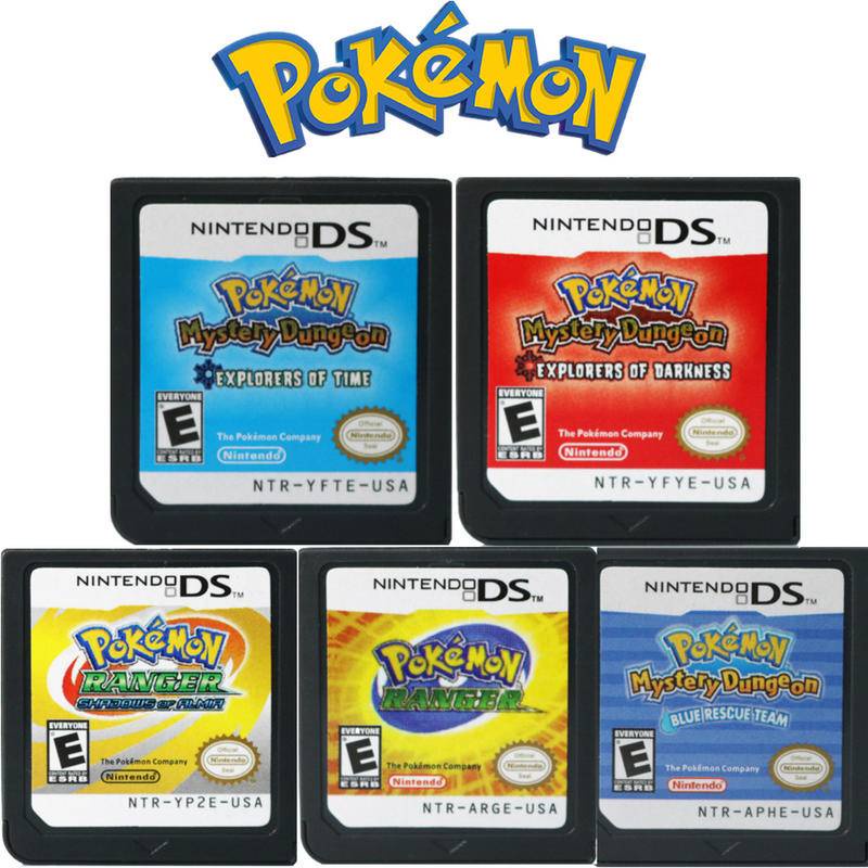 Pokemon NDS DS Card Cartridge for Nintendo 2DS, Pokemon Ranger Shadow ...