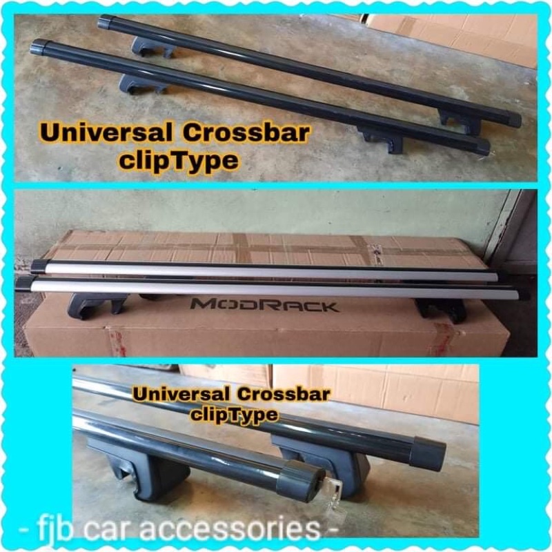 UNIVERSAL CROSSBAR CLIP TYPE W/ KEY & ADJUSTABLE | Shopee Philippines
