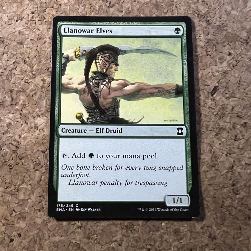 MTG LLANOWAR ELVES | ELF DRUID | GREEN | MAGIC THE GATHERING | Shopee ...