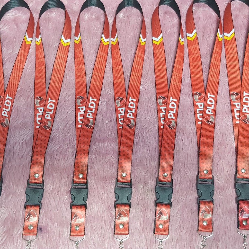 PLDT id lace lanyard ID sling lanyards Onhand COD | Shopee Philippines