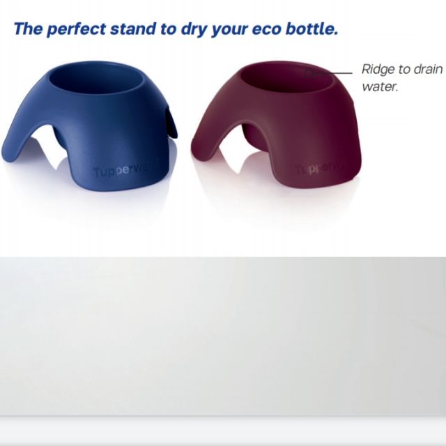 Stand eco bottle/drainer eco bottle tupperware | Shopee Philippines
