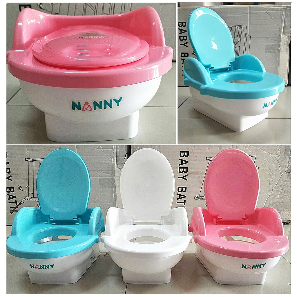 Nanny Toilet Potty For Children There Is A Open-Close Lid. Urine Pad ...