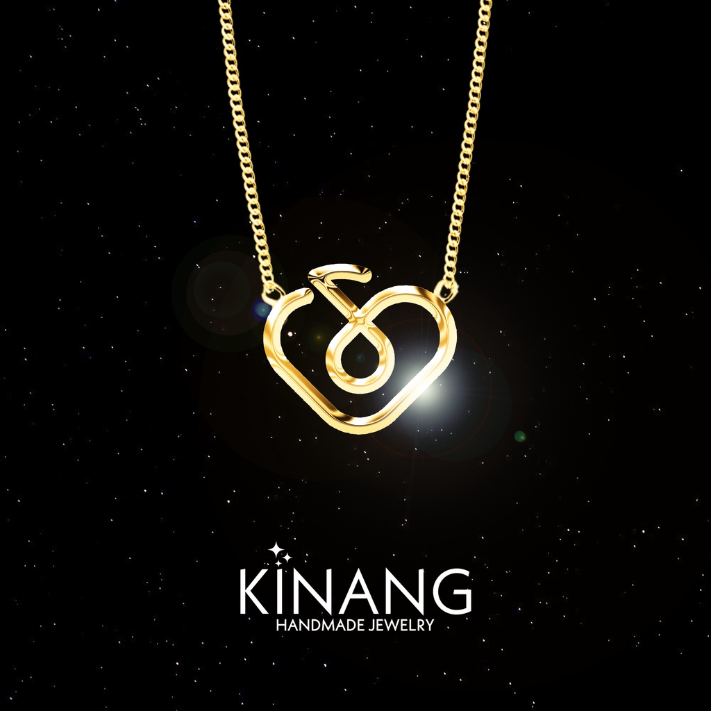 Kinang: "IU Logo" Necklace (Lee Ji-eun) | Shopee Philippines
