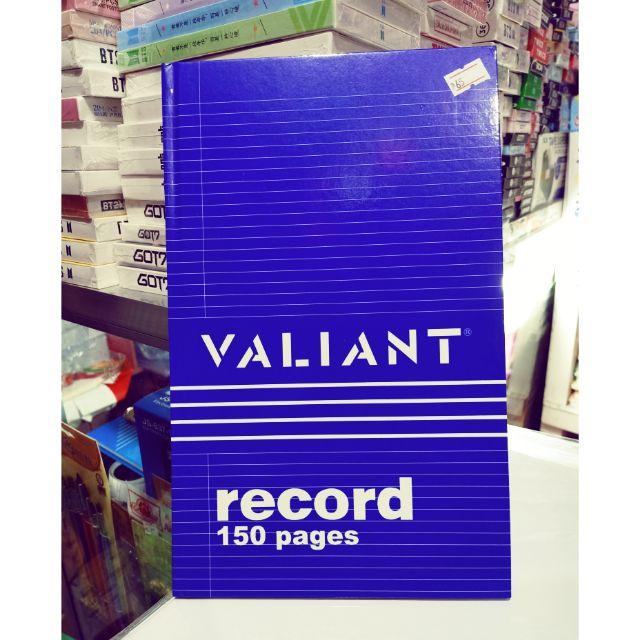 Record book valiant brand (big) | Shopee Philippines